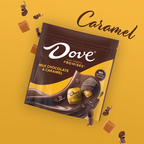 DOVE PROMISES Milk Chocolate & Caramel | Dove